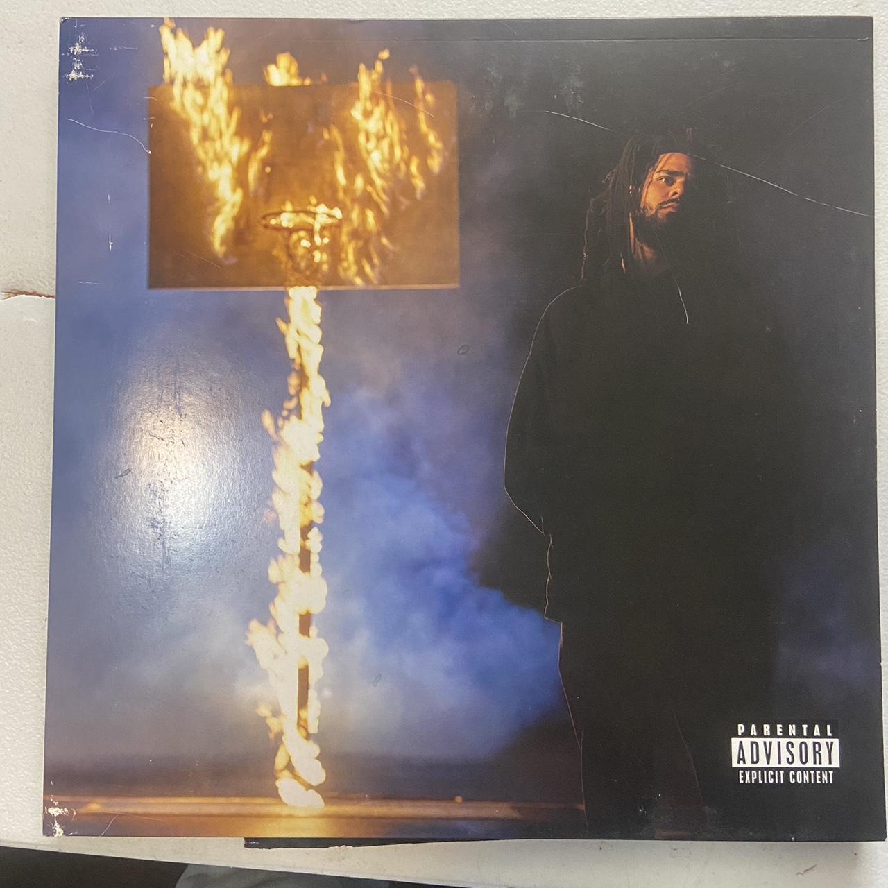 J. Cole The Fall Off Vinyl Used twice - Depop