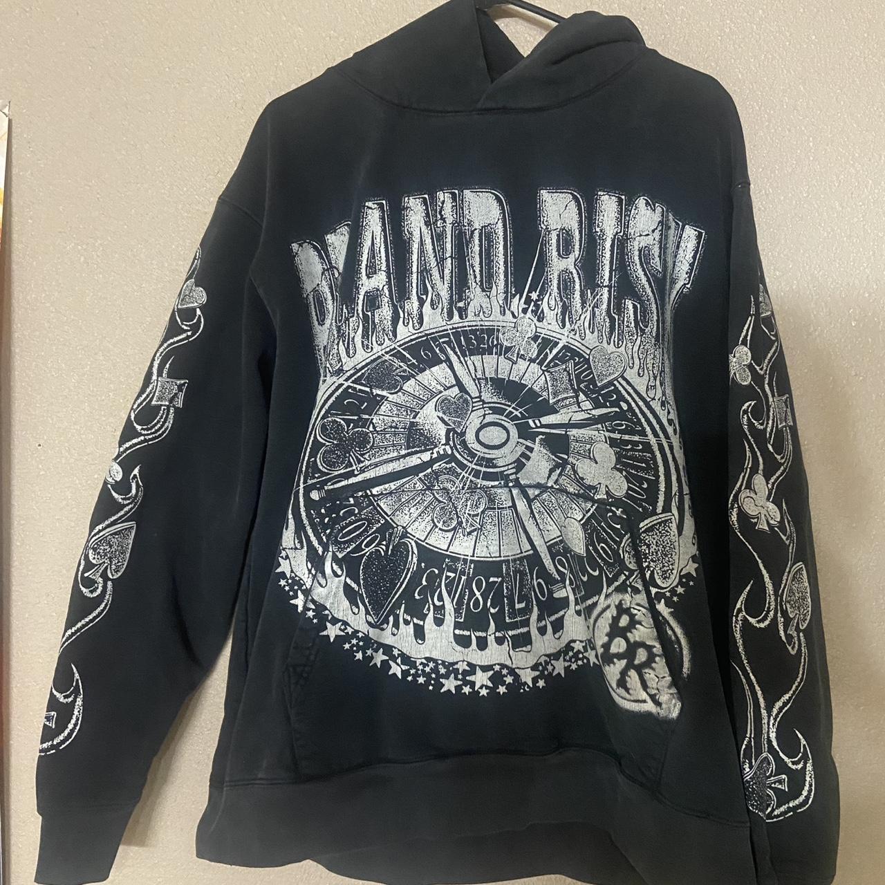 Adin Ross Brand Risk Hoodie Size Large | Depop