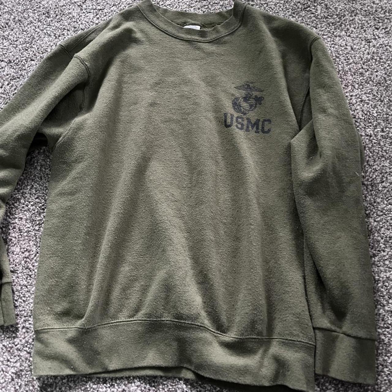 •official usmc crewneck •good condition! #usmc... - Depop