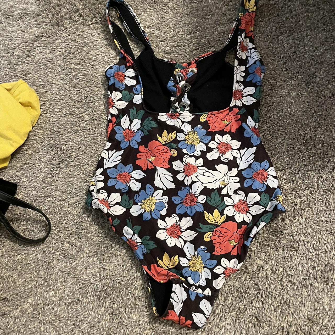 Zara one piece No tags but fits a medium #zara #swim - Depop