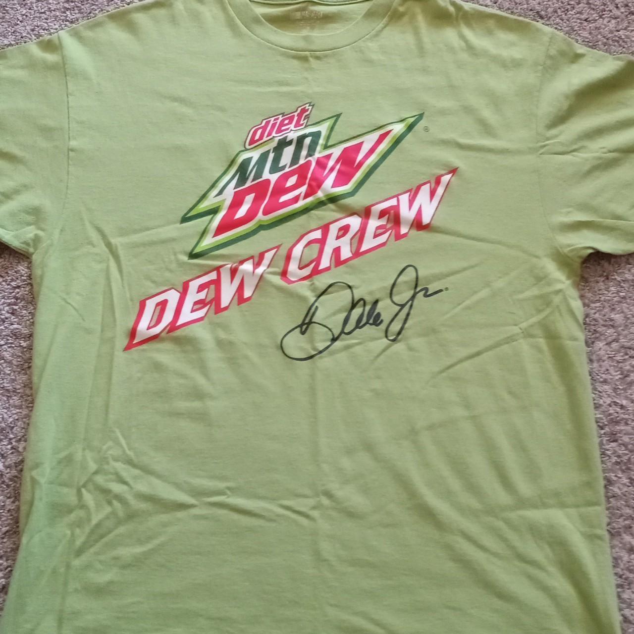 Dale Jr. Diet Mtn Dew, Dew Crew t-shirt. Size xl.... - Depop