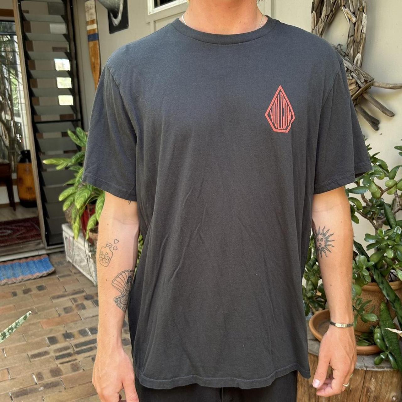 volcom tee ☽ size size XL condition great... | Depop