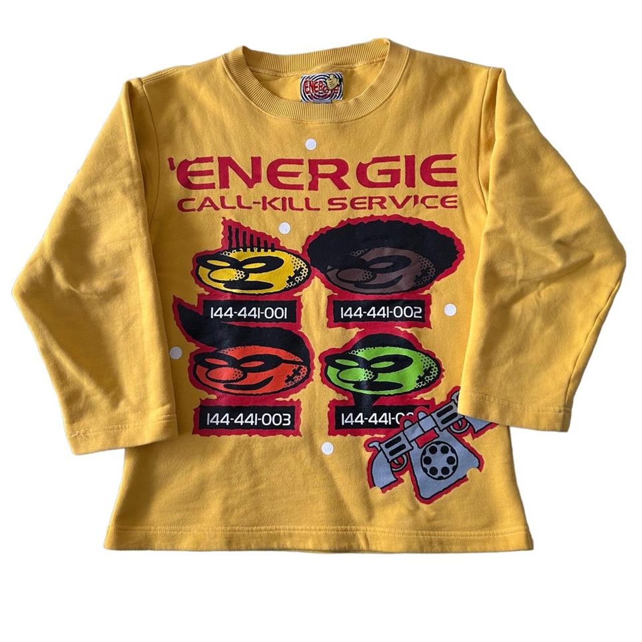 Energie Men's Yellow Jumper | Depop