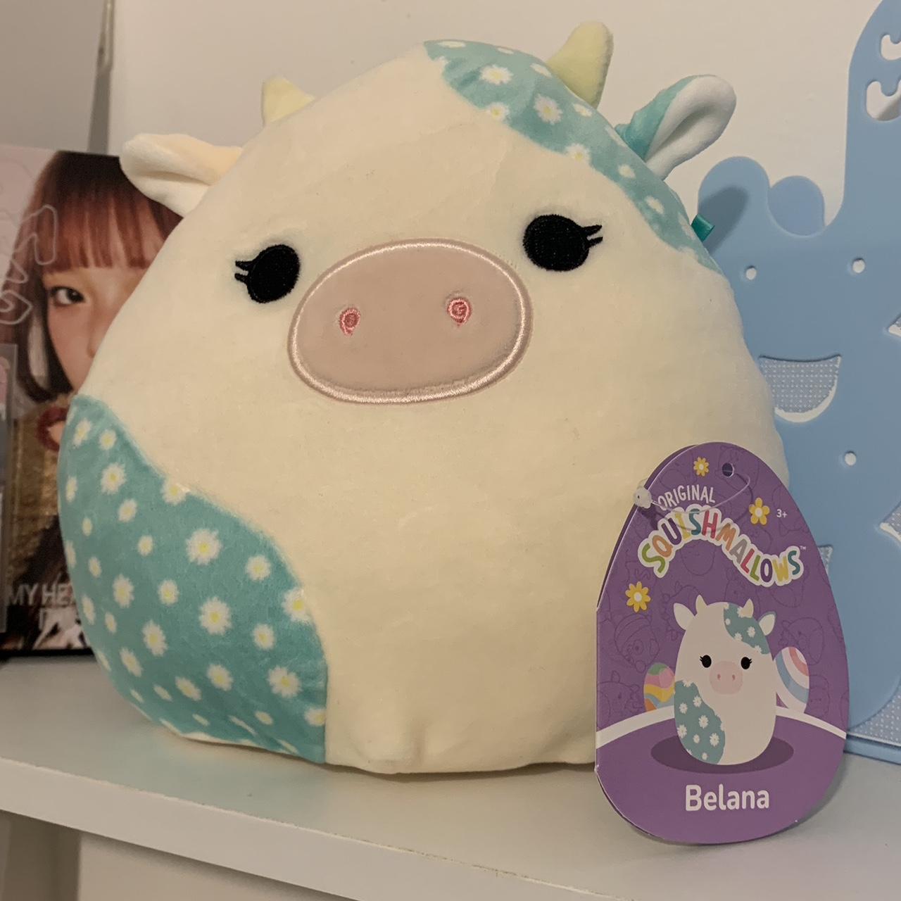 Official 7.5-8” belana the cow squishmallow with... - Depop