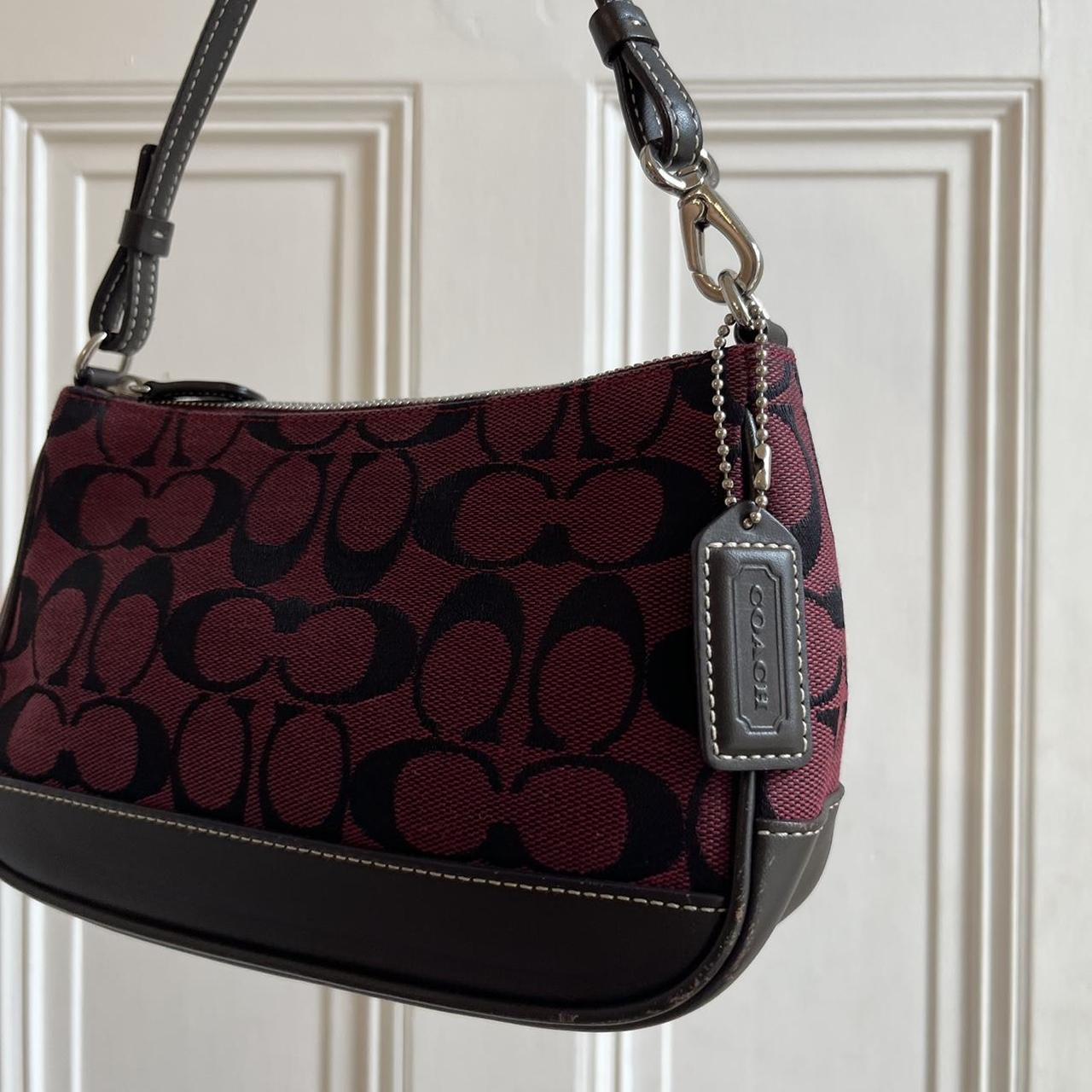 Vintage Coach Monogram Shoulder Bag Classic coach... - Depop