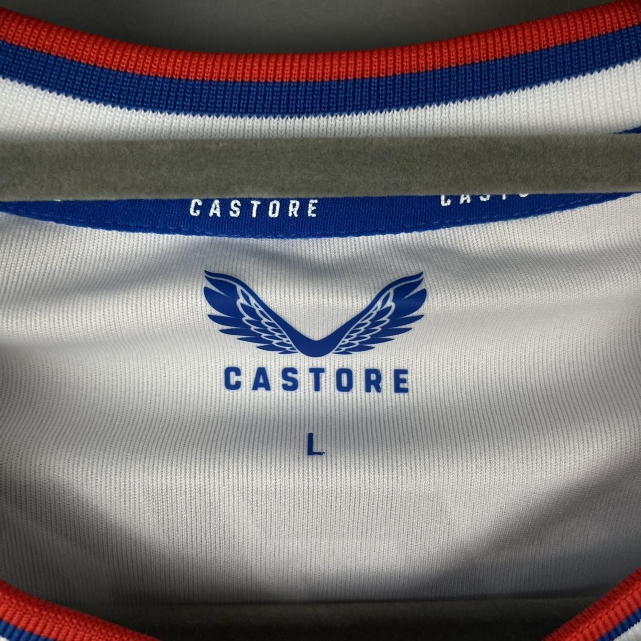 Rangers Away Football Shirt 2022/23 Castore Size... - Depop