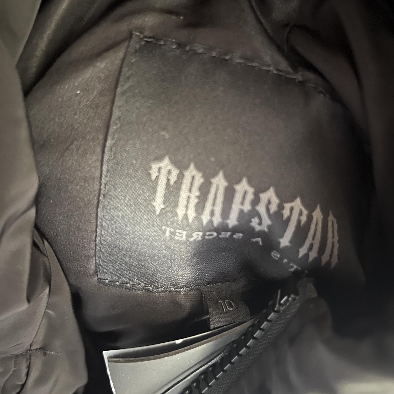 BLACK - TRAPSTAR KIDS COAT KIDS SIZE 10Y/O... - Depop