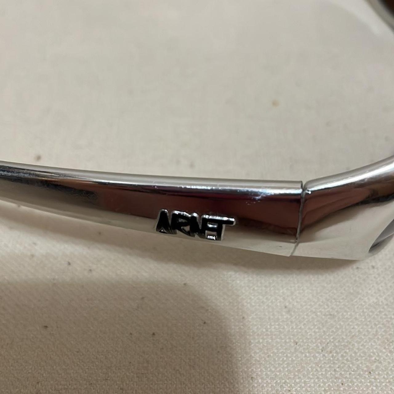 Vintage arnet arnette chrome raven sunglasses! Rare... - Depop