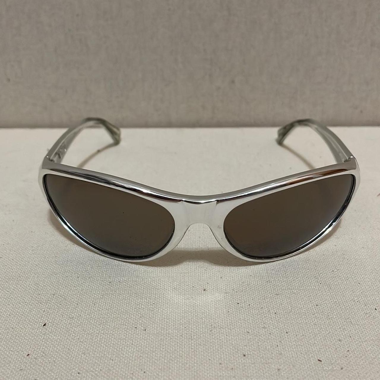 Vintage arnet arnette chrome raven sunglasses! Rare... - Depop
