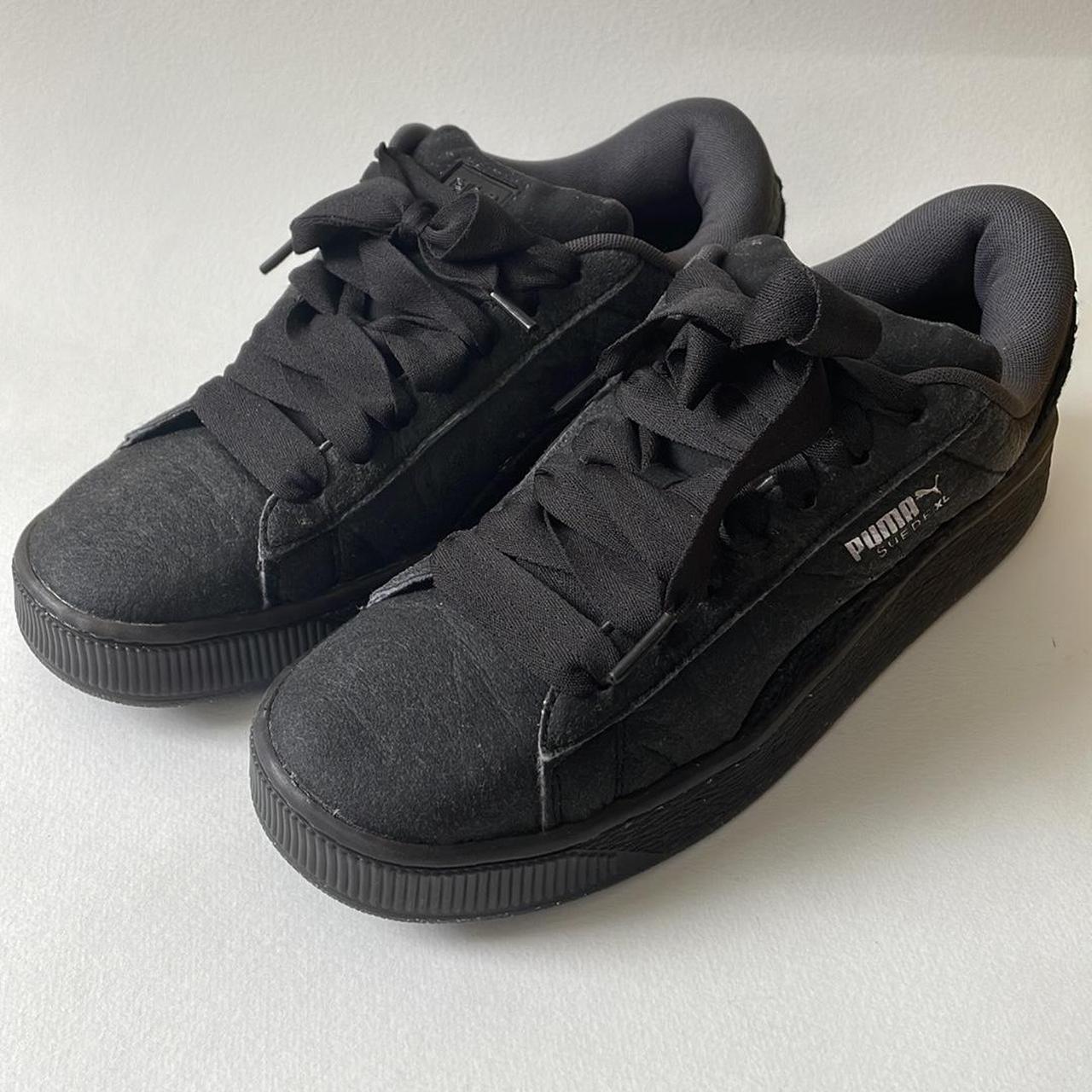 Collina strada puma collab! Mushroom leather suede... | Depop