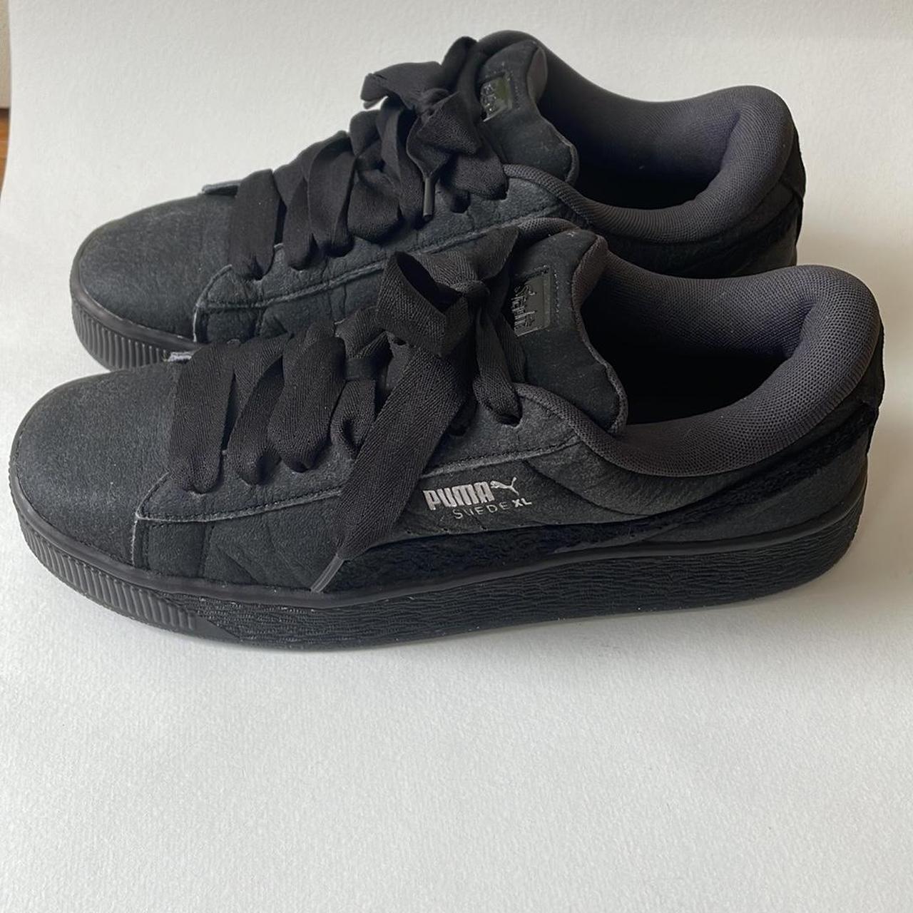 Collina strada puma collab! Mushroom leather suede... | Depop