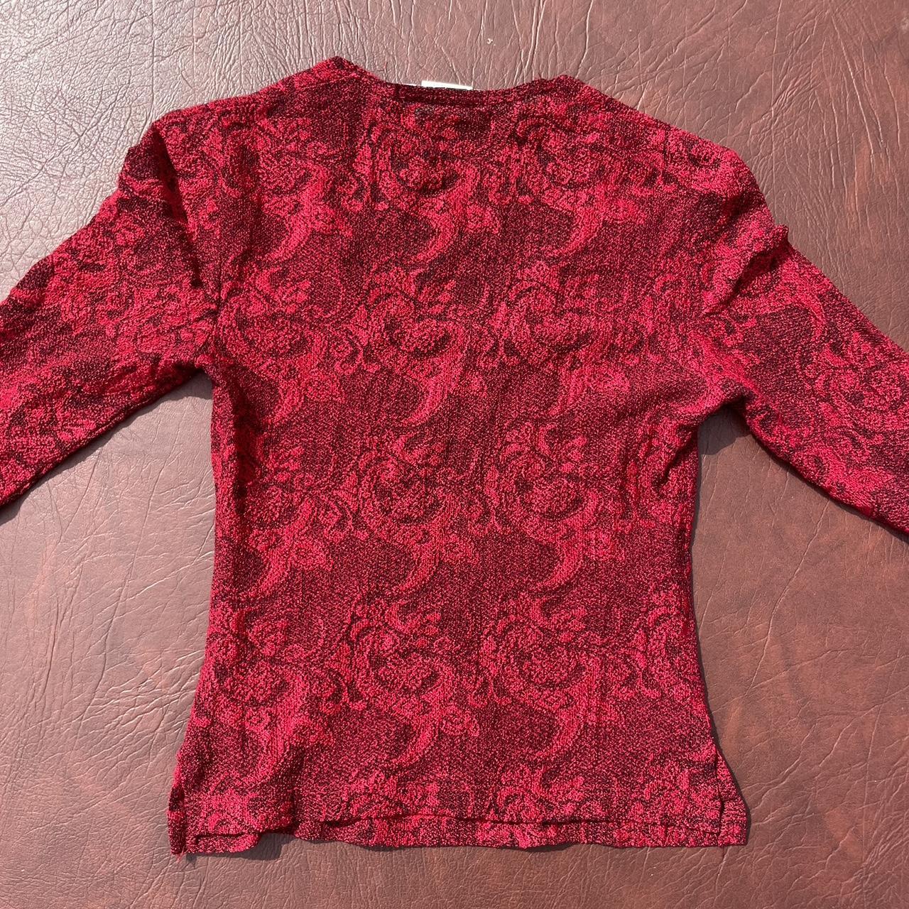 Vintage 1990s Red Crop Top How perfect would this... - Depop