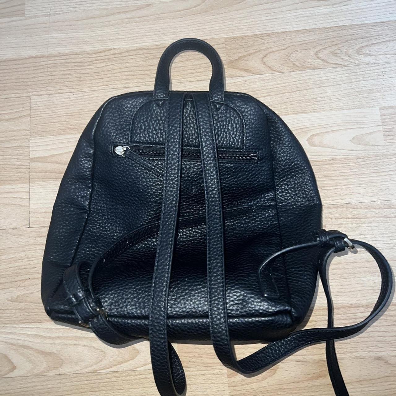 Fiorelli faux leather black backpack Excellent new... - Depop