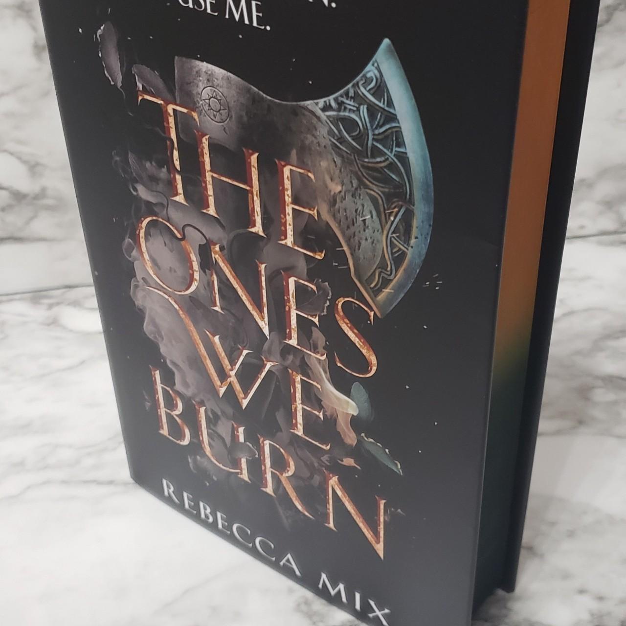 Fairyloot The Ones We Burn by Rebecca Mix ☆Please... - Depop