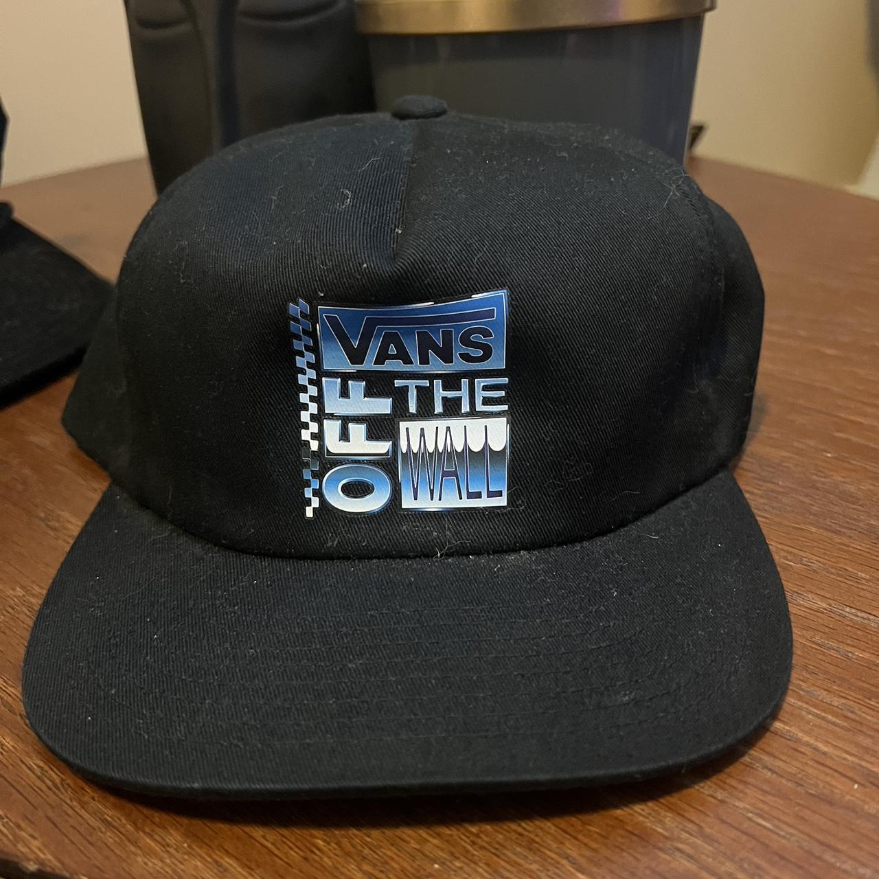 Vans A.V.E Hat Black / Blue vans hat Snapback w... - Depop