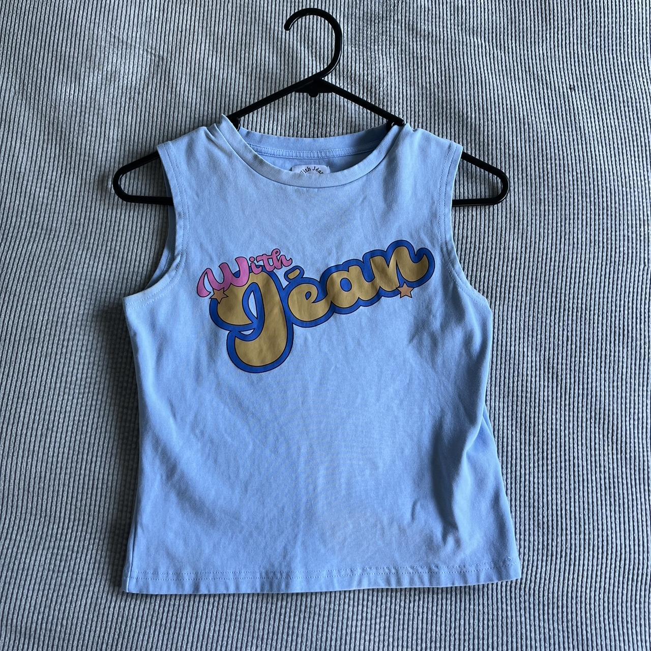 XS with jean tank top worn a hand full of times... - Depop