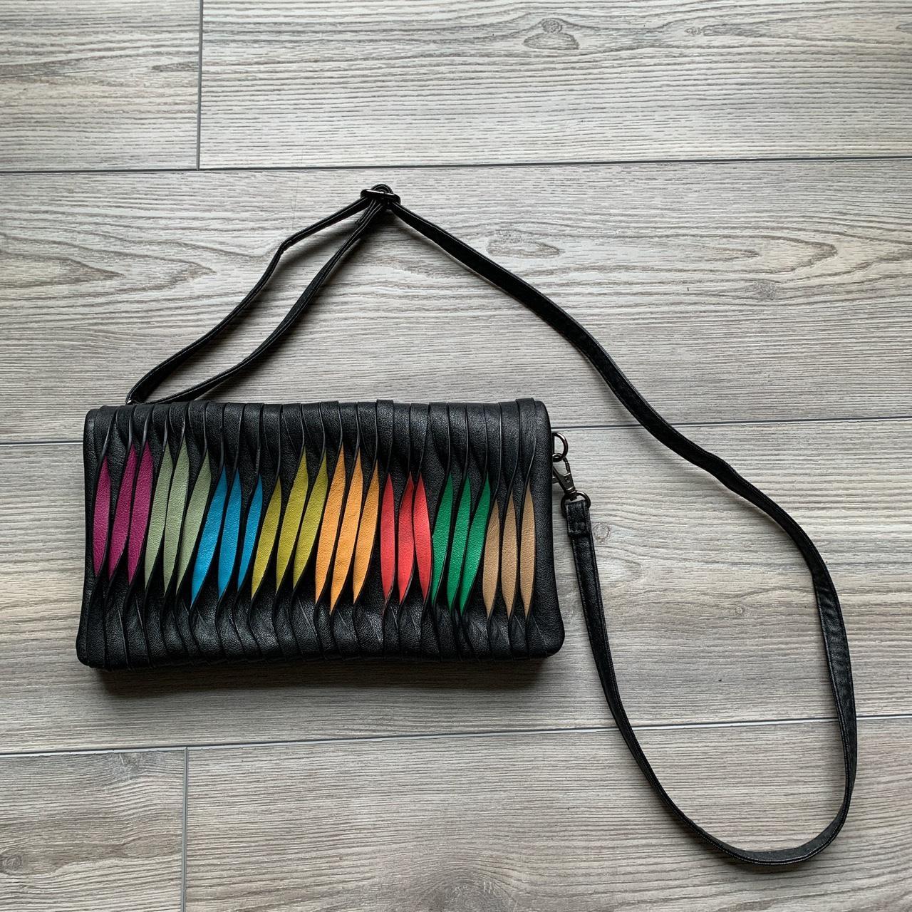 Rainbow vegan leather Mellow World purse. This bag... - Depop