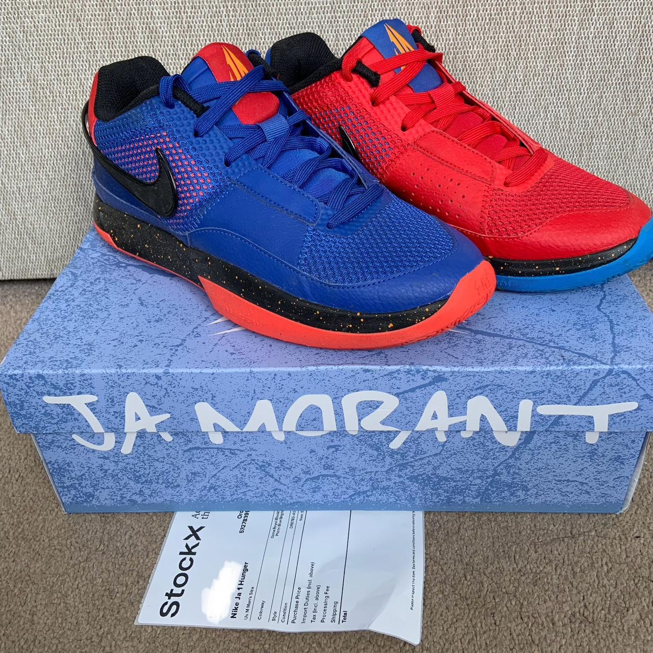 Upgrade your shoe game with these Nike Ja 1 Hunger... - Depop