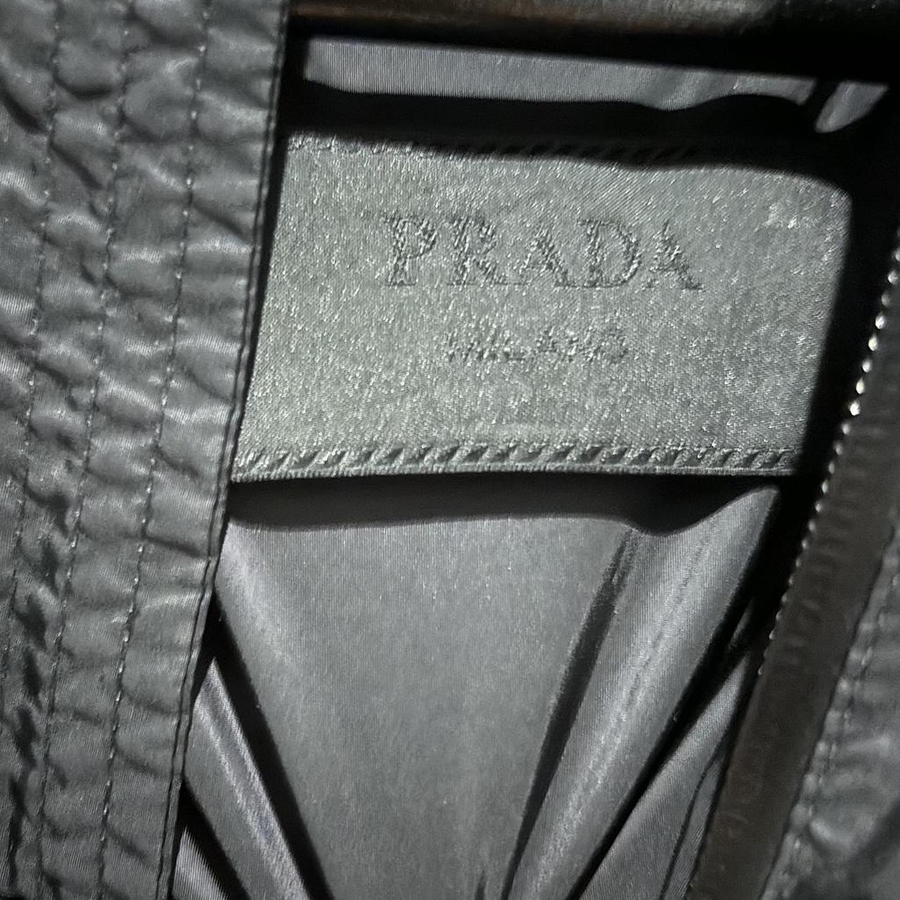 Black prada wind breaker men’s XS authentic #prada... - Depop