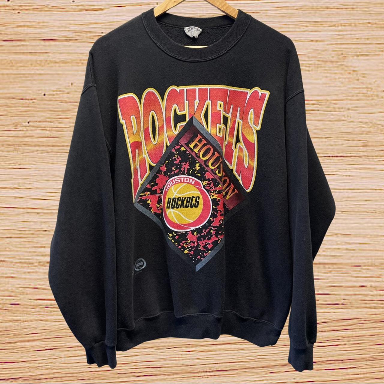 90s Rockets zubaz crewneck! Measurements: Length-... - Depop