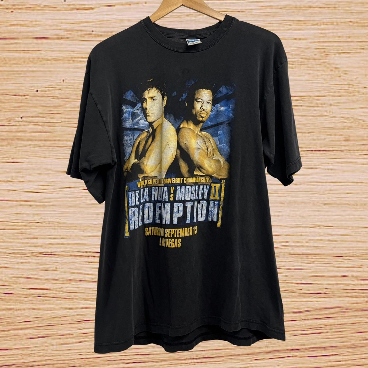 2003 De La Hoya vs Mosley rap style... - Depop