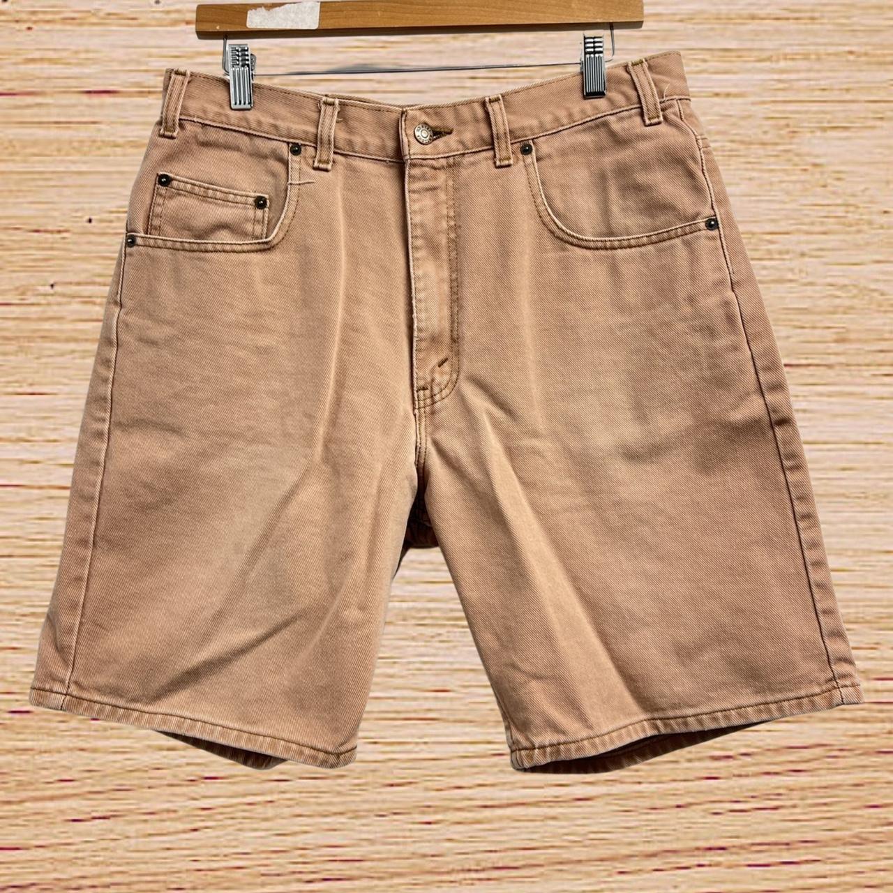 Arizona denim shoes/ jorts! Measurements: Waist-... - Depop