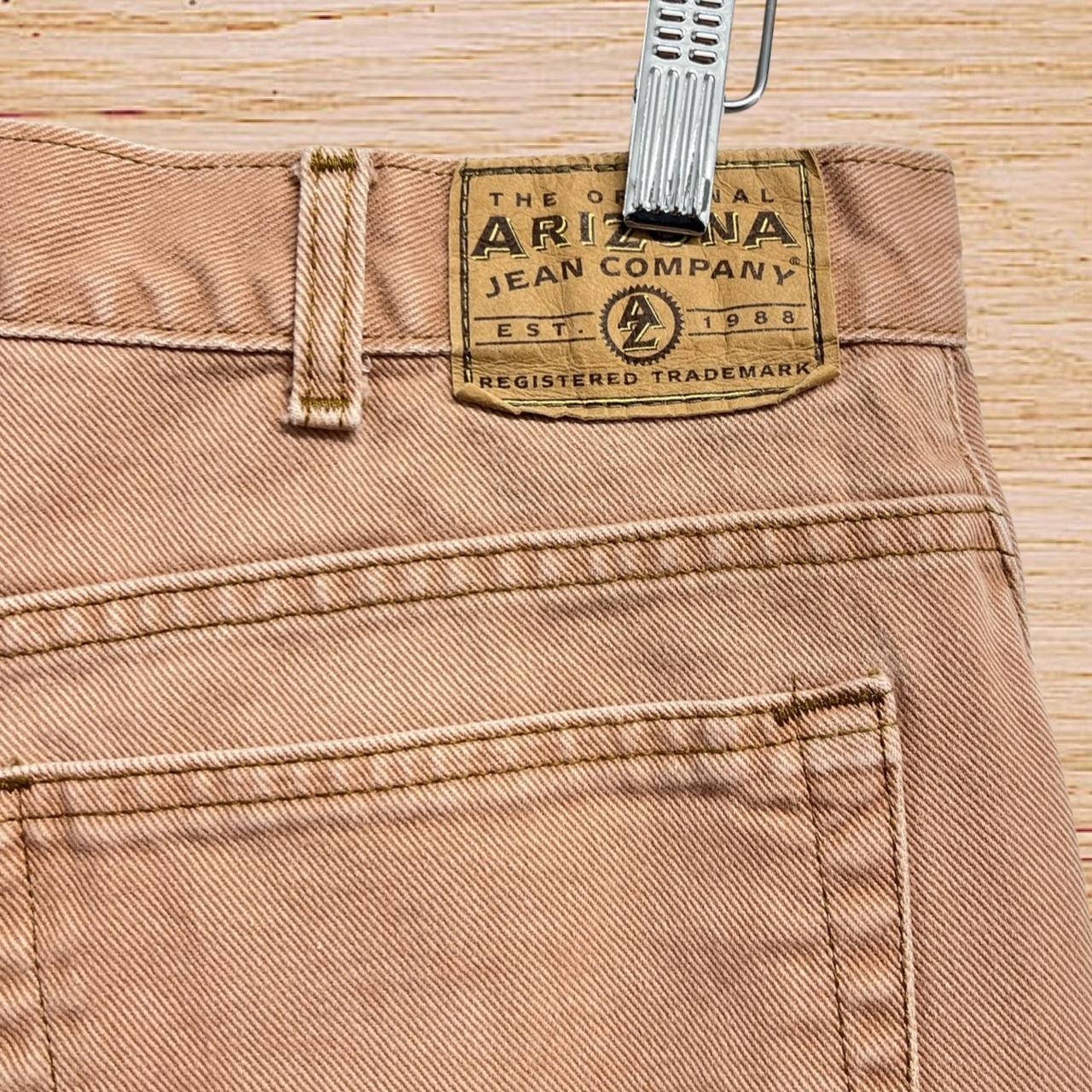 Arizona denim shoes/ jorts! Measurements: Waist-... - Depop