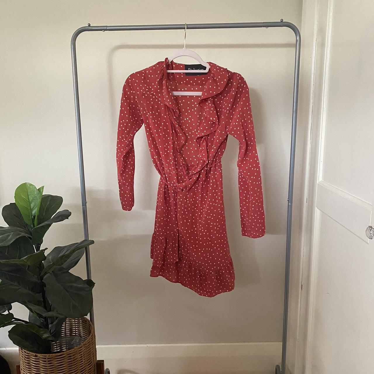 Realisation Par Wrap Dress Size XS Brilliant... - Depop