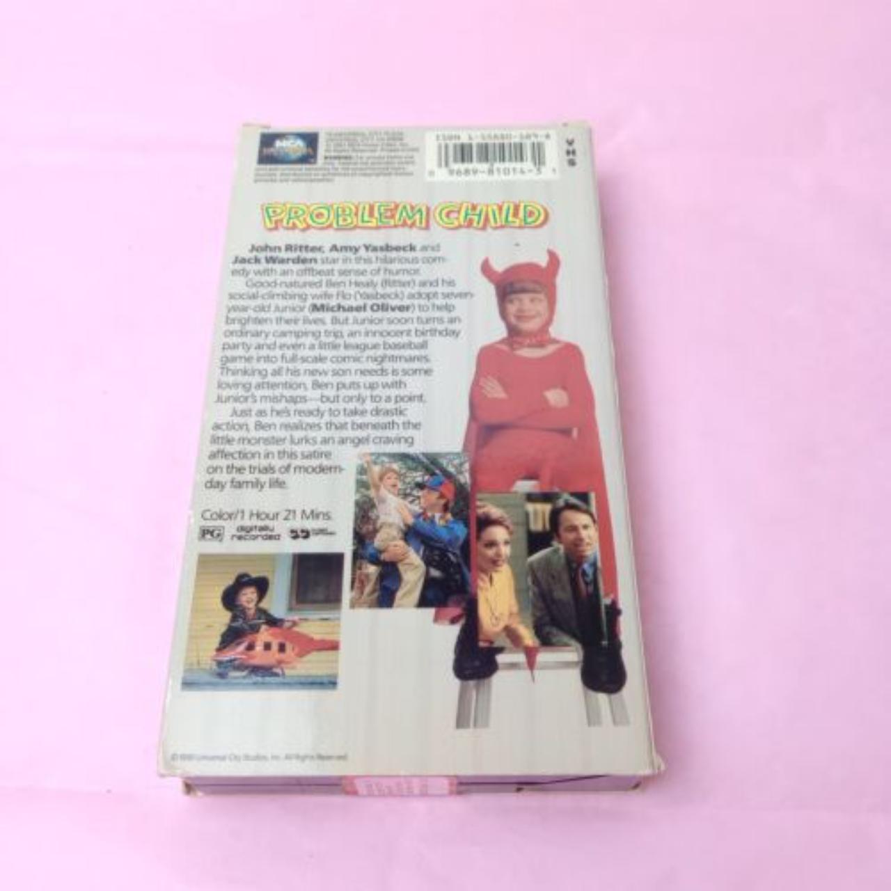 Problem Child VHS Tape. Former rental. Wear to... - Depop