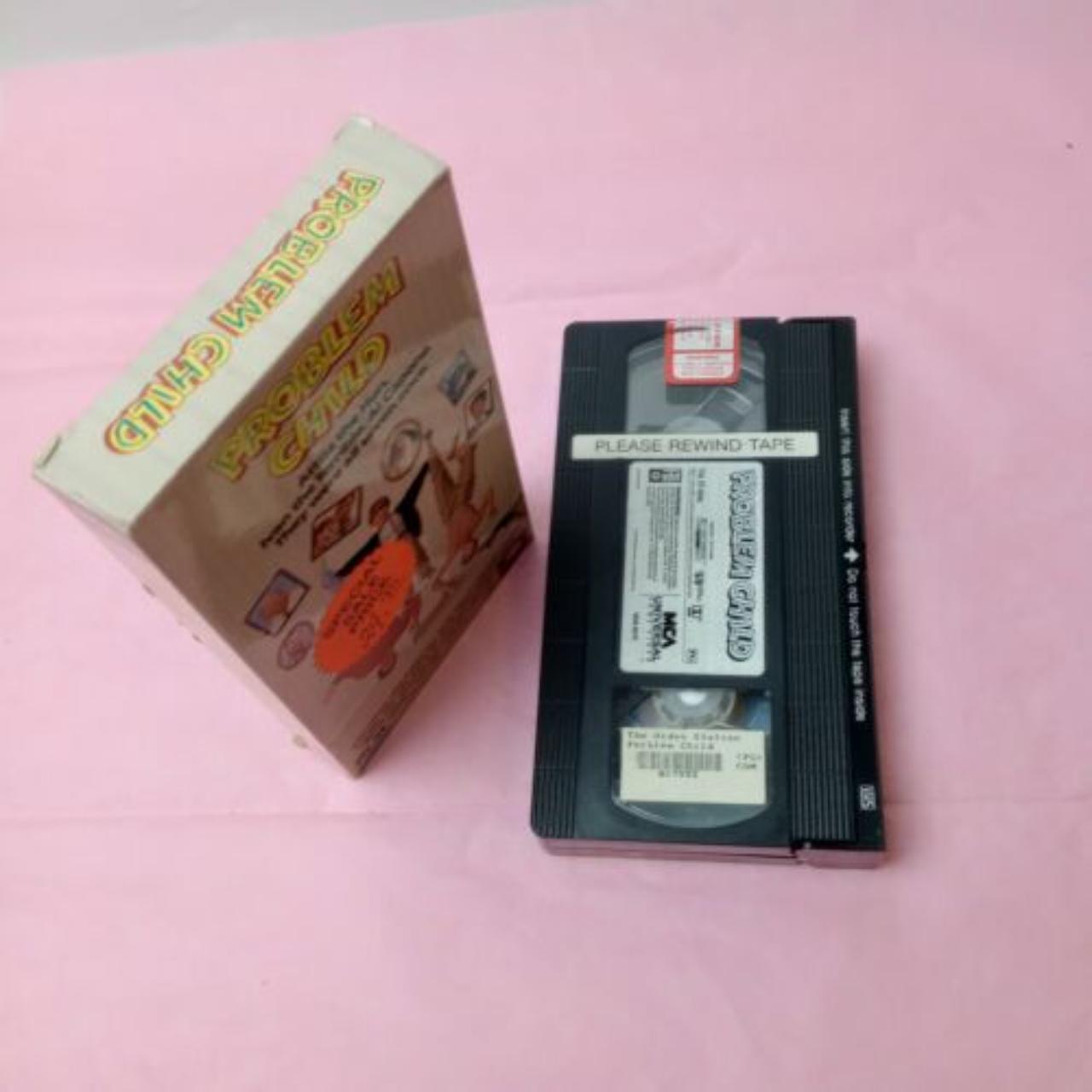 Problem Child VHS Tape. Former rental. Wear to... - Depop