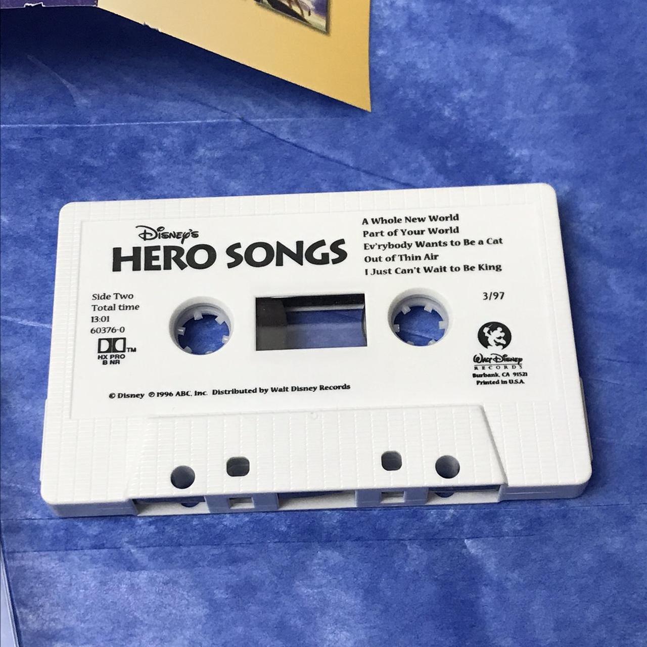 Disney Hero Songs Cassette Tape McDonald’s promo.... - Depop