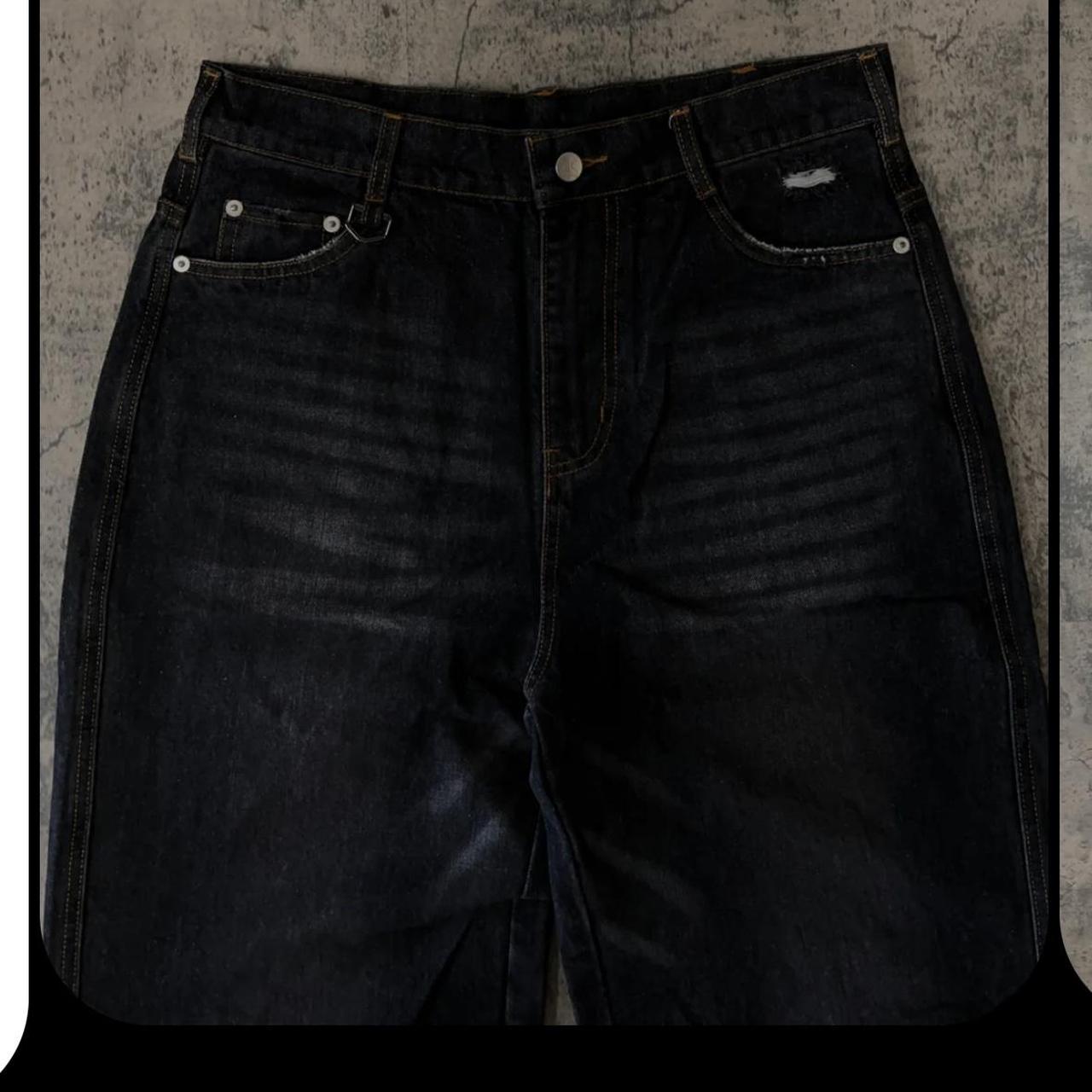 DITCH BASIC DENIM NOIR SIZE 32x34 BRAND NEW STILL... - Depop