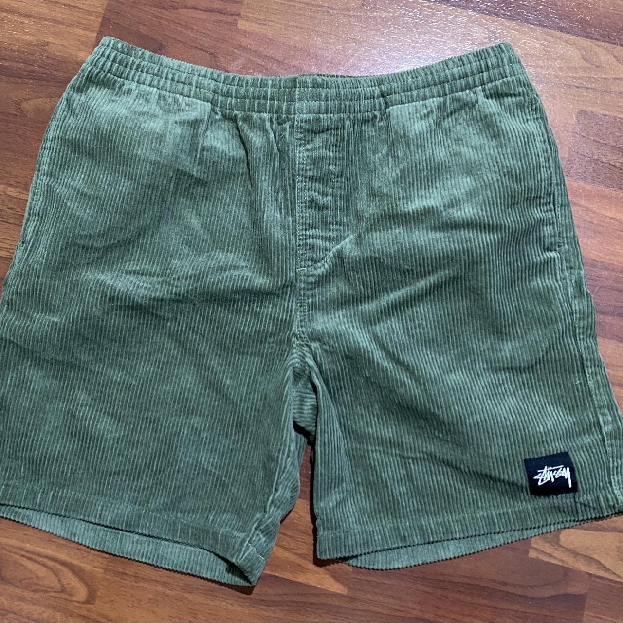 Stussy corduroy shorts Tagged 32, fits like 28... - Depop