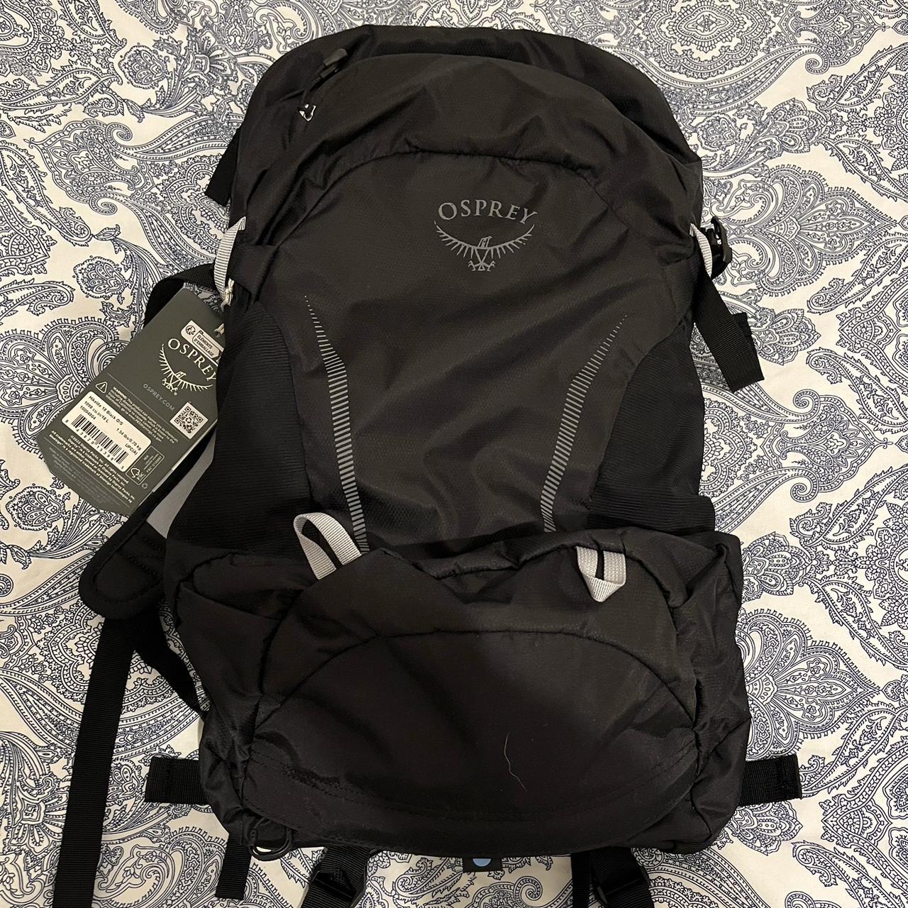 Osprey HikeLite 18L Rucksack in Black. Comfy,... - Depop