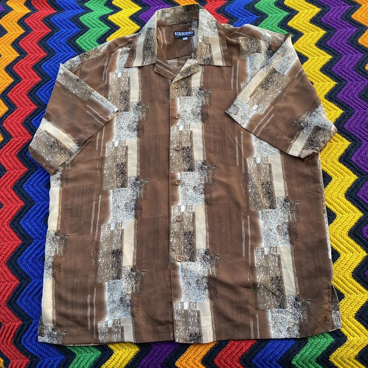 American Vintage Men's Brown T-shirt | Depop
