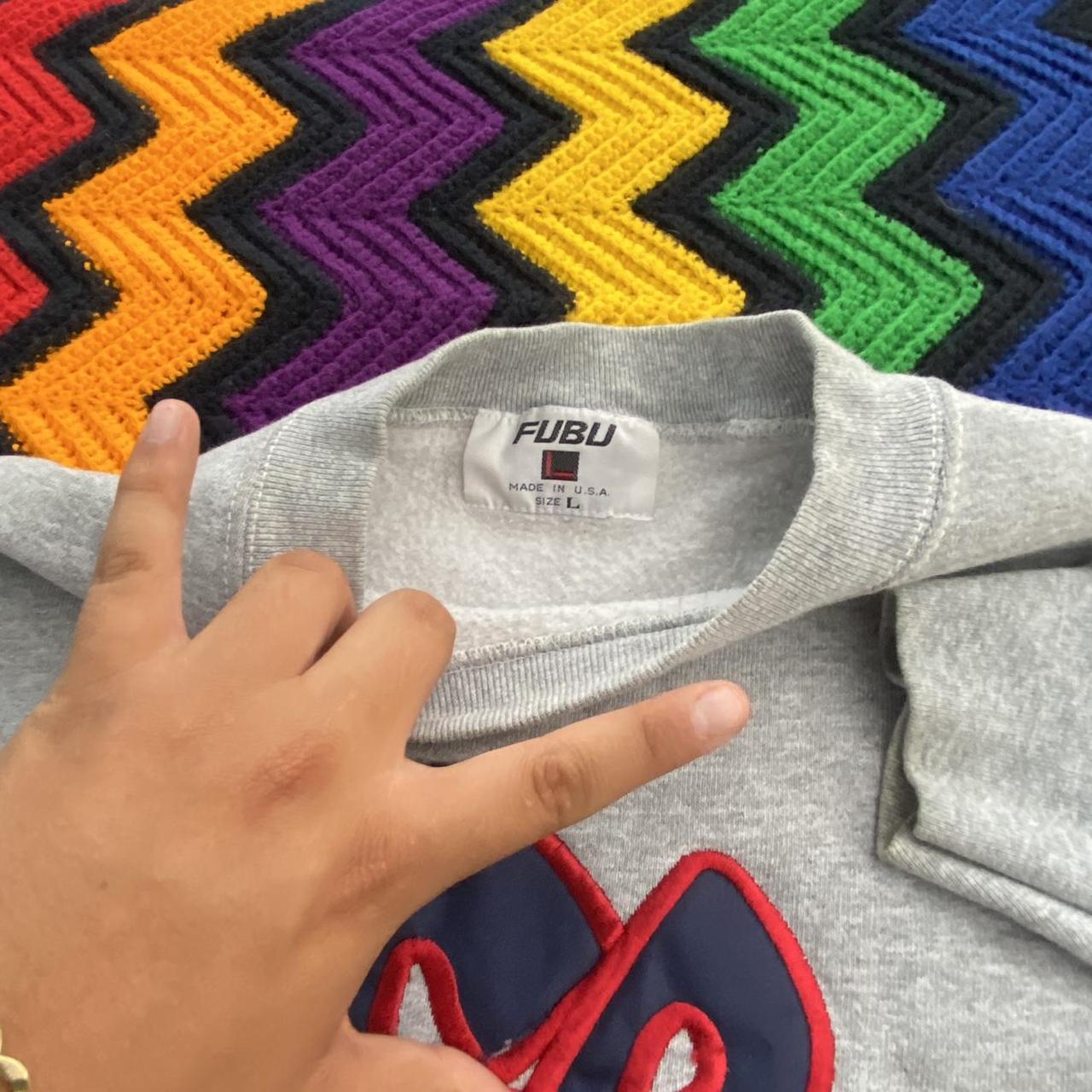 Vintage 90’s Fubu Made In Usa Crewneck size: large... - Depop