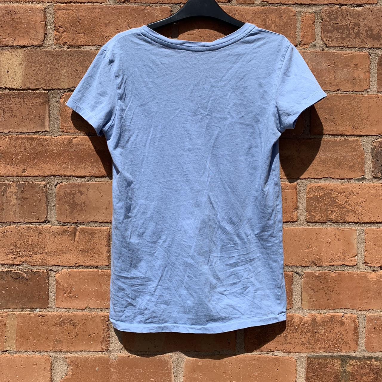 💙 Ralph Lauren t-shirt Cotton jersey V neck... - Depop