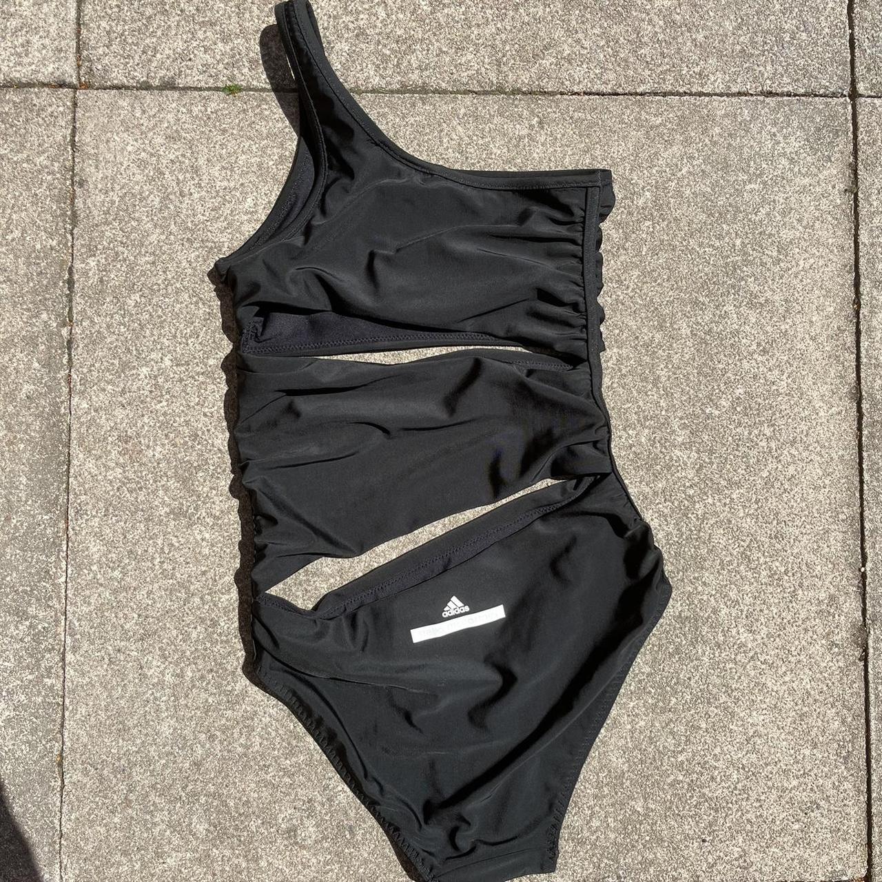 🖤 Adidas by Stella McCartney swimsuit Black cut out... - Depop