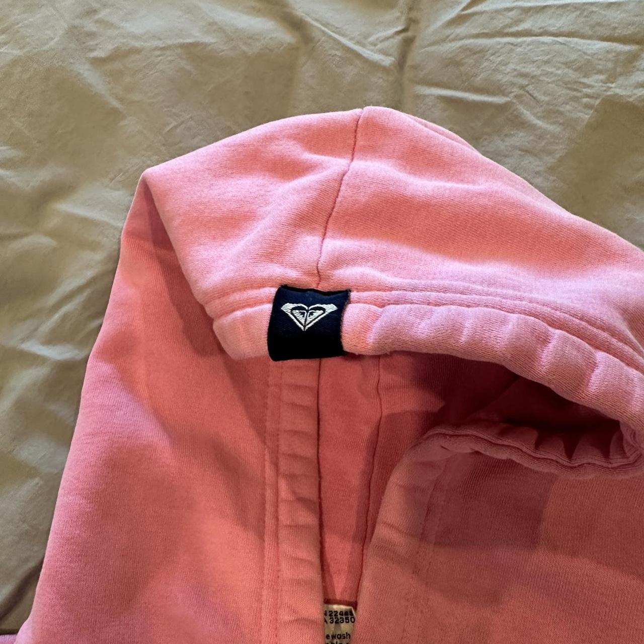 The cutest vintage pink Roxy hoodie. Very rare... - Depop