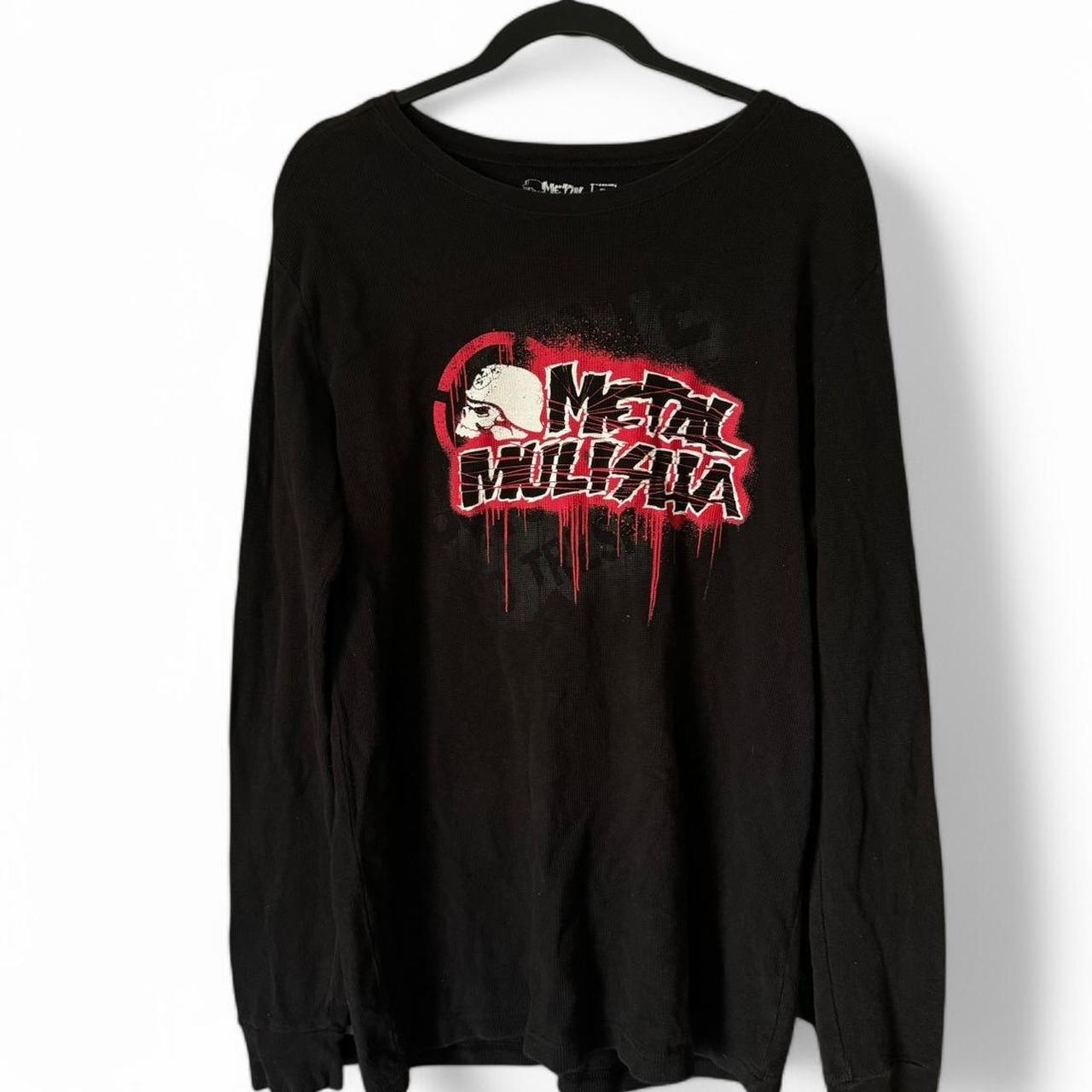 Black and red Metal Mulisha long sleeve shirt,... | Depop