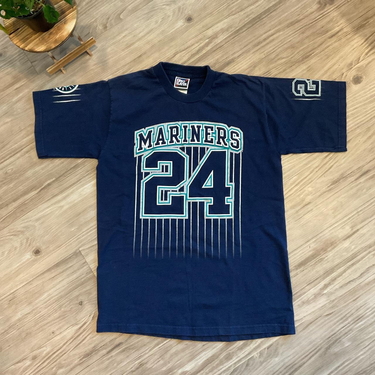 Vintage pro player Seattle mariners Griffey tshirt... - Depop