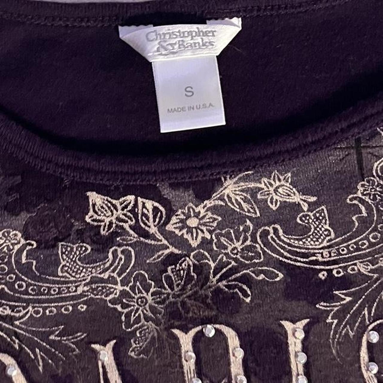 y2k collage top super cute y2k paris sequin... - Depop