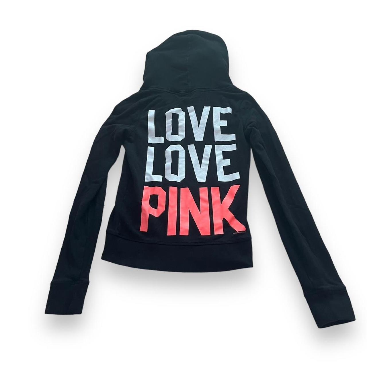 y2k PINK zip up PINK by victoria’s secret zip up... - Depop