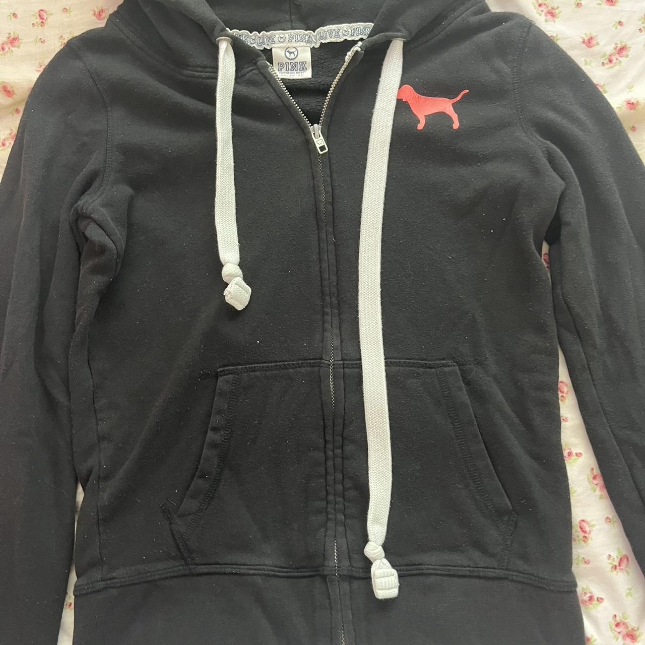 y2k PINK zip up PINK by victoria’s secret zip up... - Depop