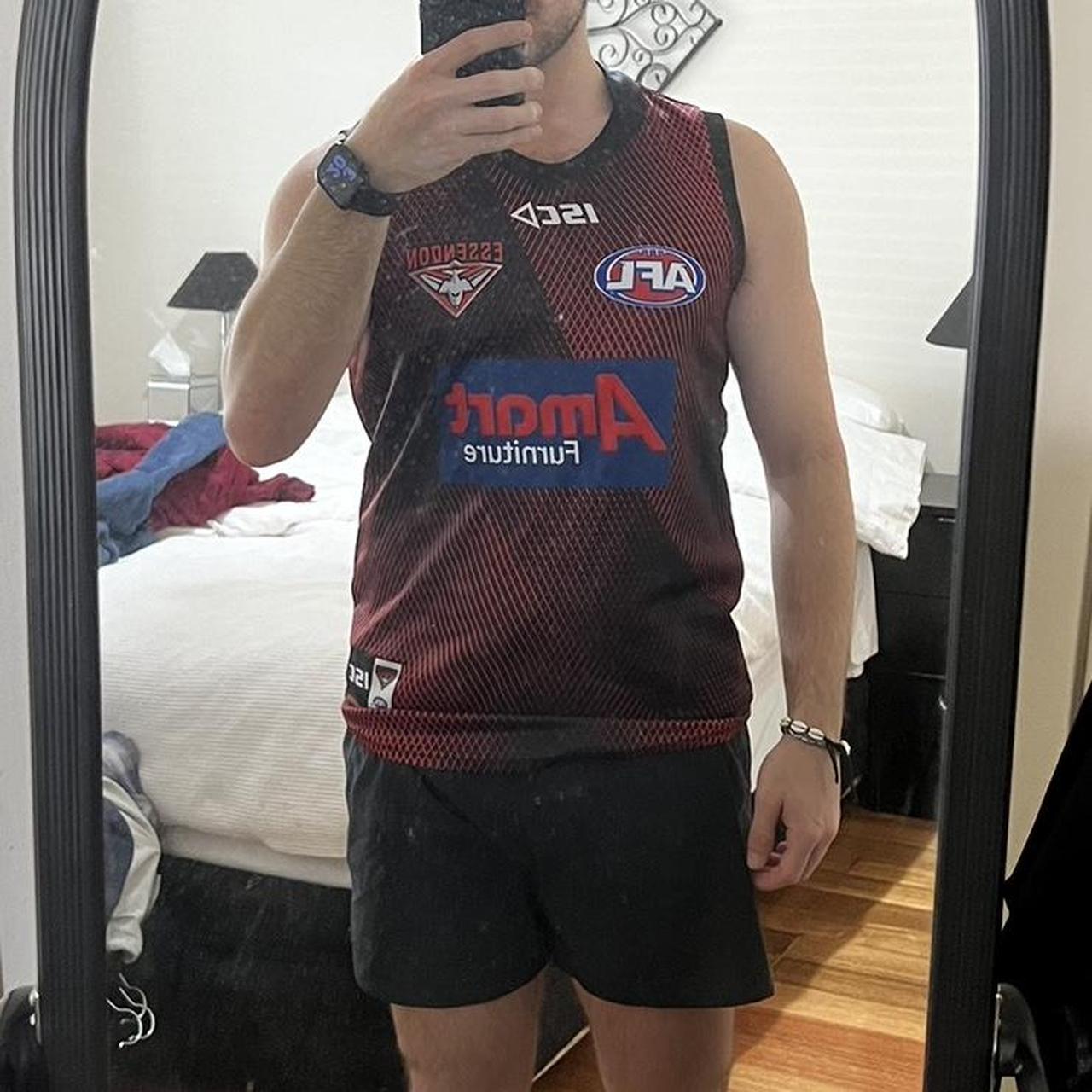 Essendon bombers training singlet - Depop
