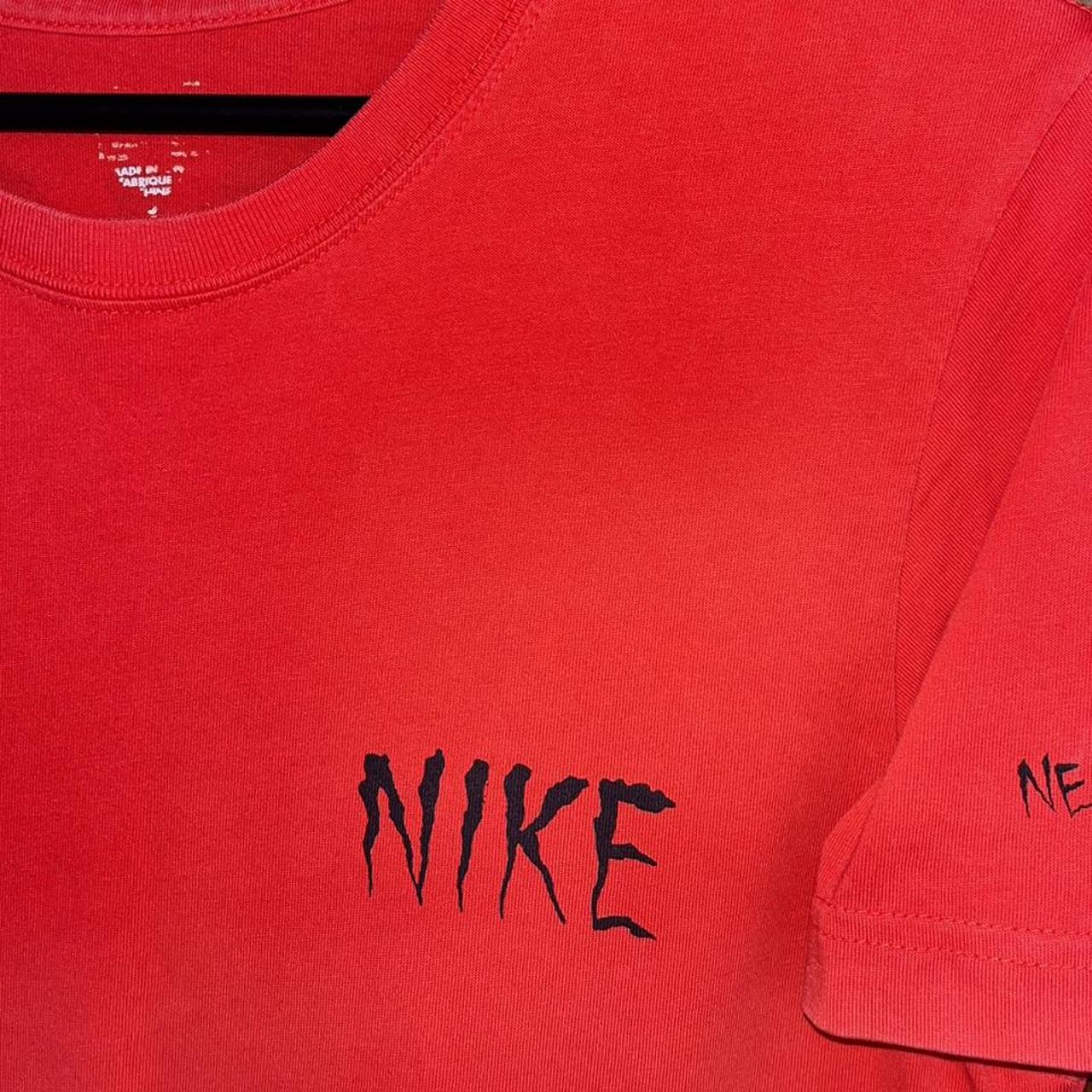 🚨 nike x neckface lights out red t-shirt. 👕 size... - Depop