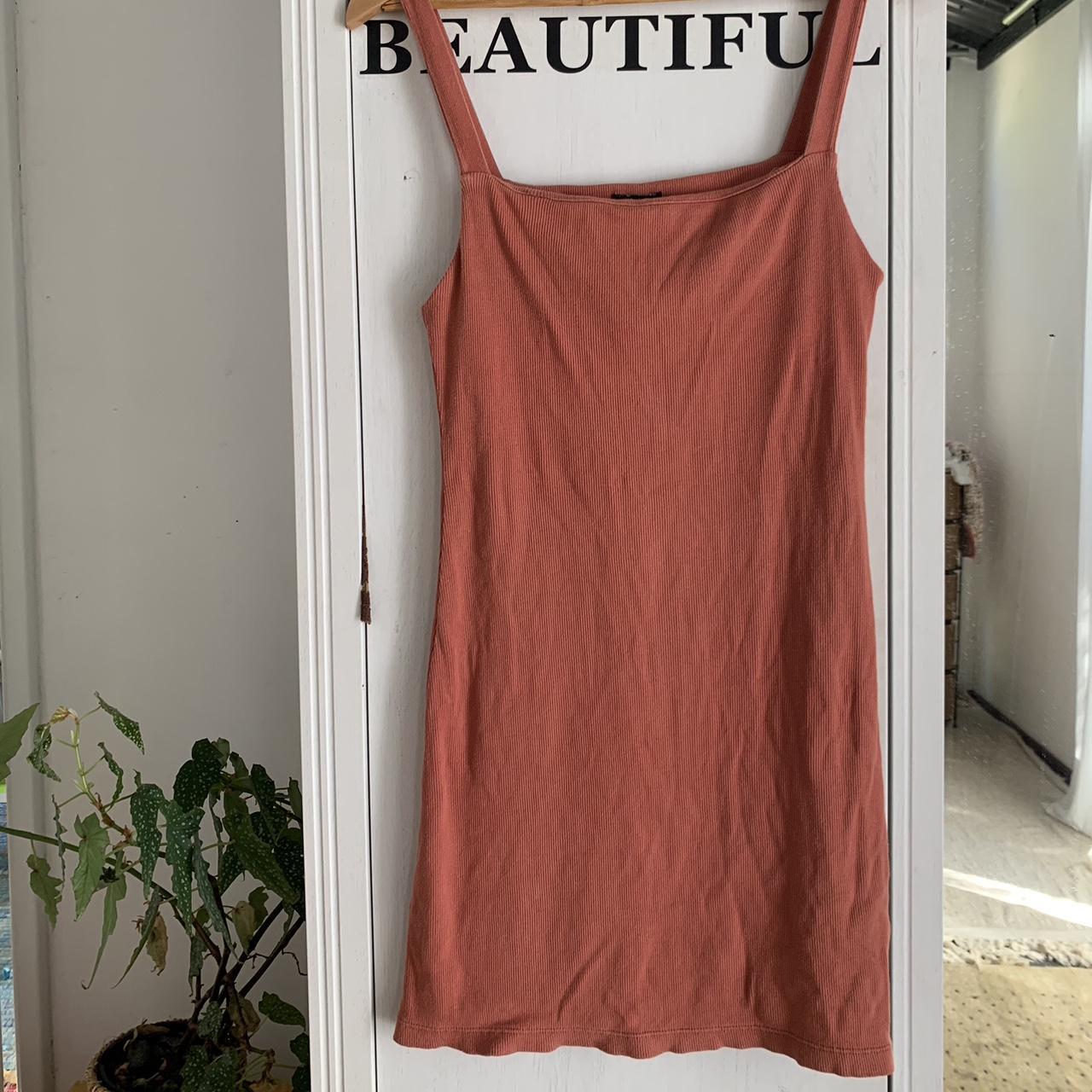 Red afends slip dress size 8 - Depop