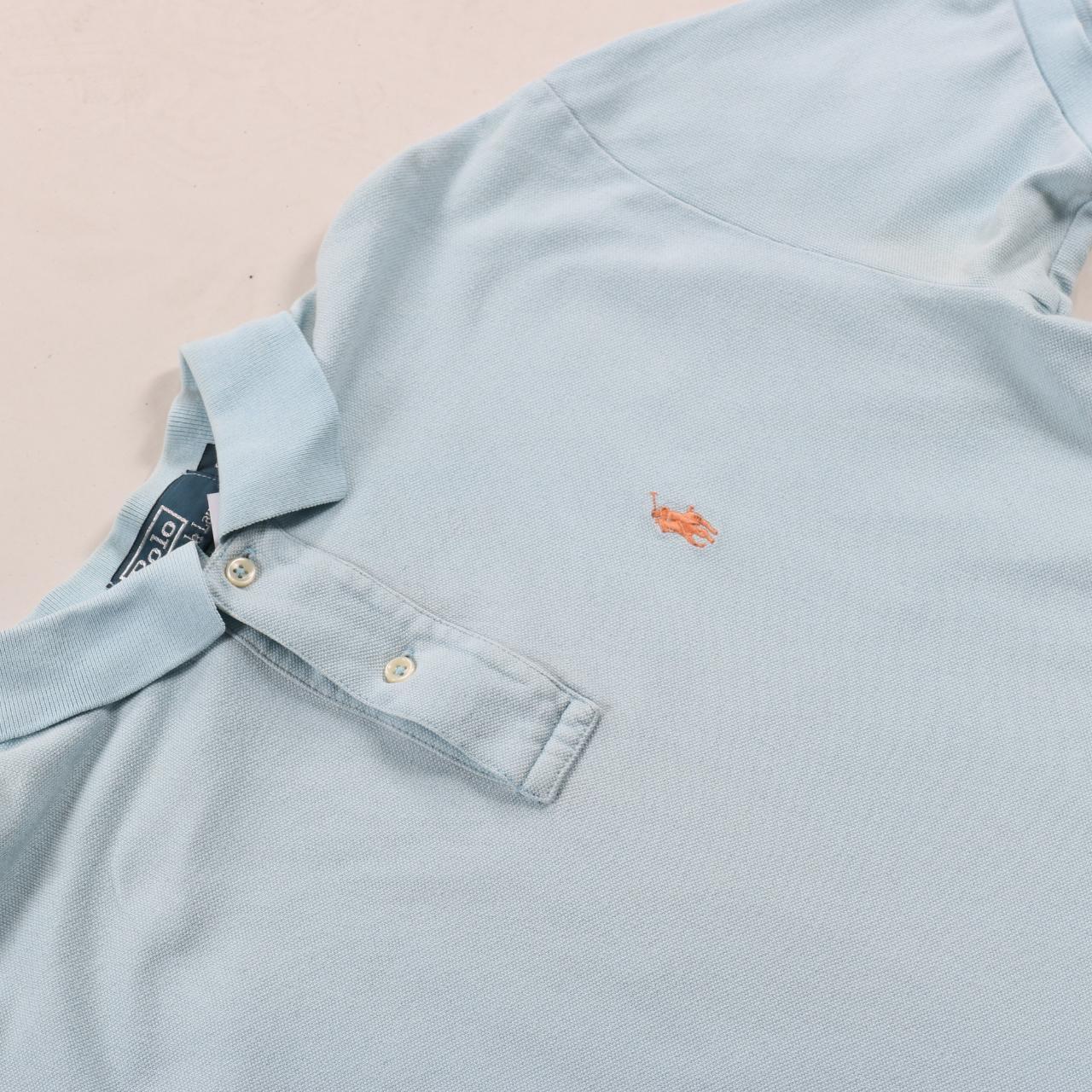 Polo Ralph Lauren Women's Blue Polo-shirts | Depop