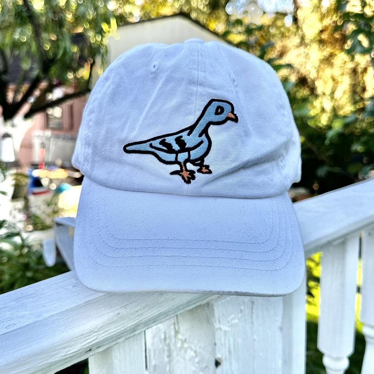 Palace Pigeons cap Ok condition (staining around... - Depop