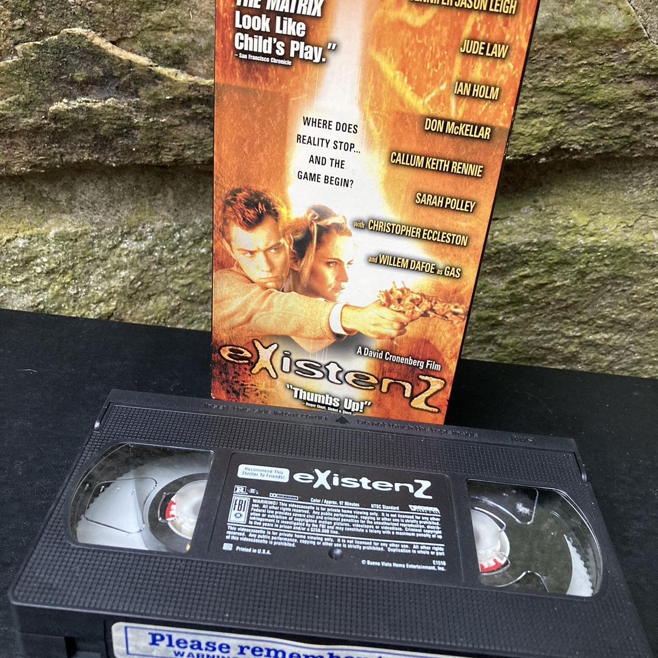Vintage 1999 David Cronenberg’s Existenz VHS in fair... - Depop